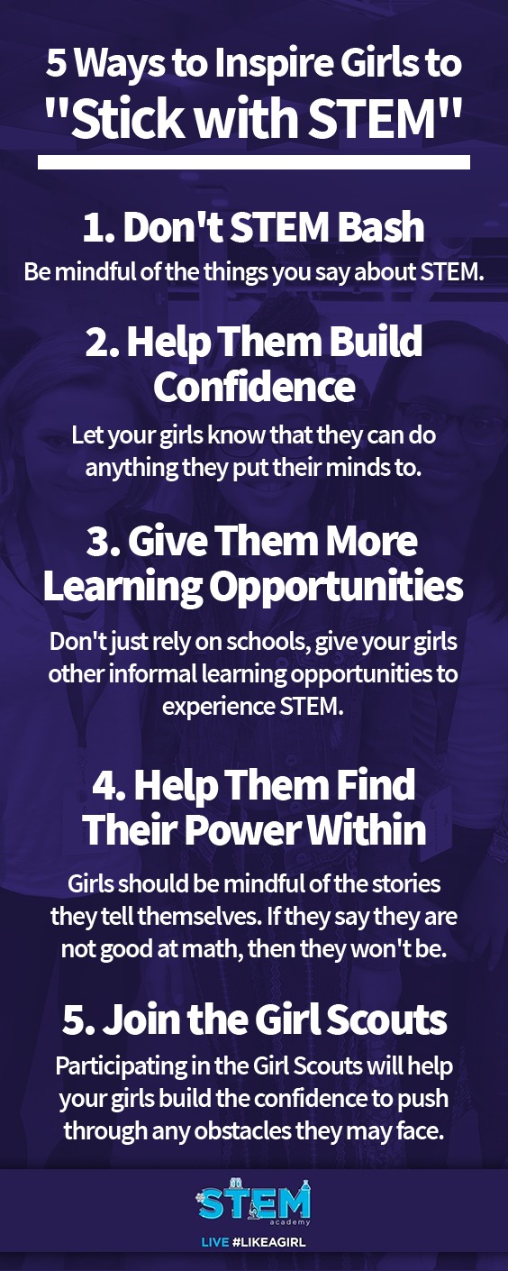 5 Ways to Inspire Girls to “Stick with STEM” - BlackandMarriedWithKids.com